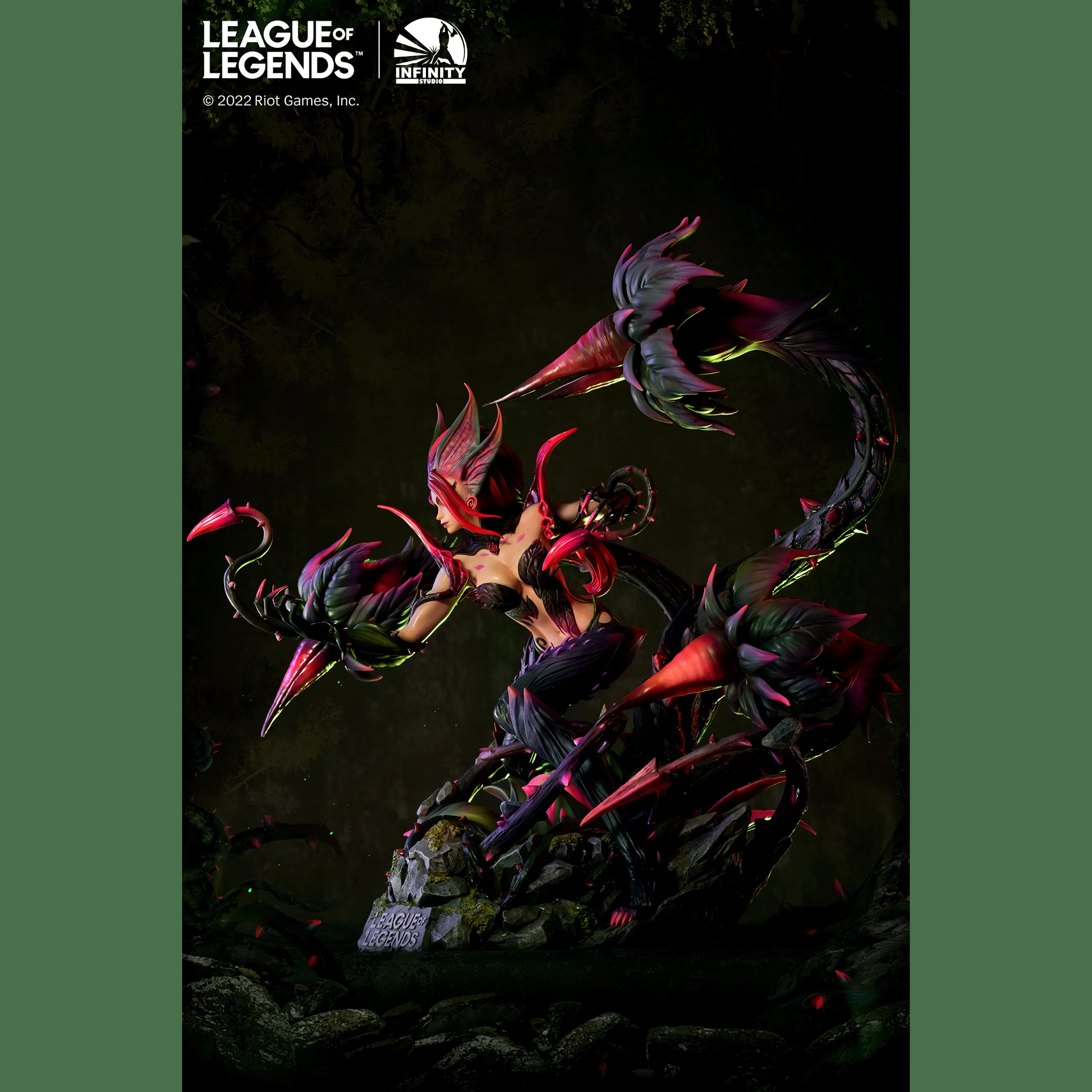 Infinity Studio Zyra Quarter Scale Statue - Gamerthrone